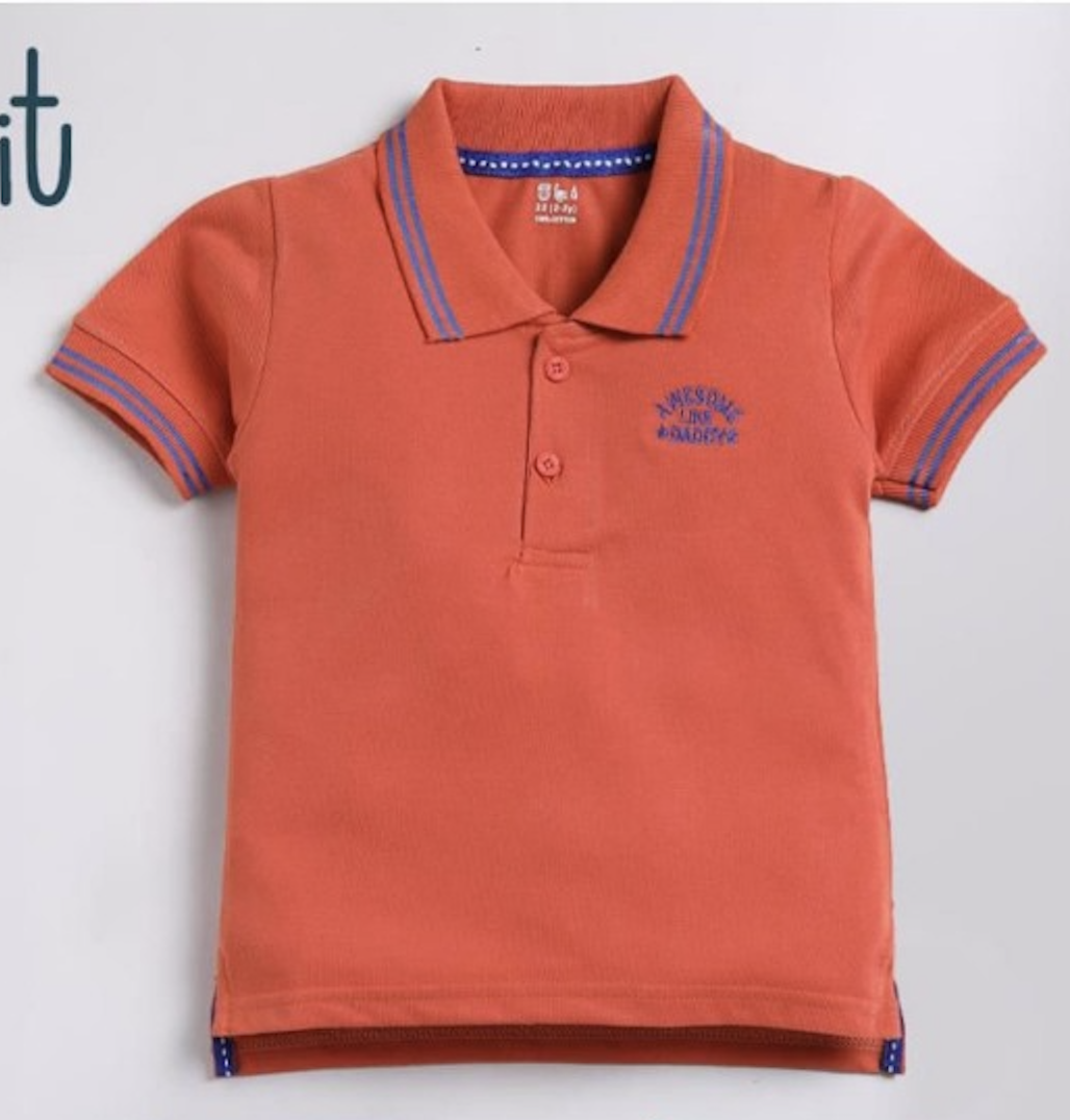 Baby boy / collar t-shirt / mamma boy – Cotton Kids